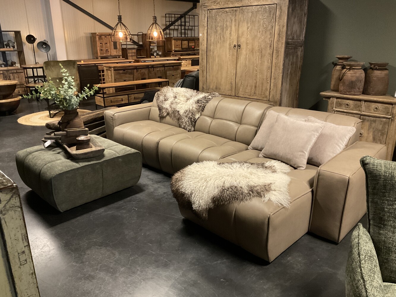 Elementen Bank Boogie in Vintage Leder - Showroombanken - Op zoek naar ...